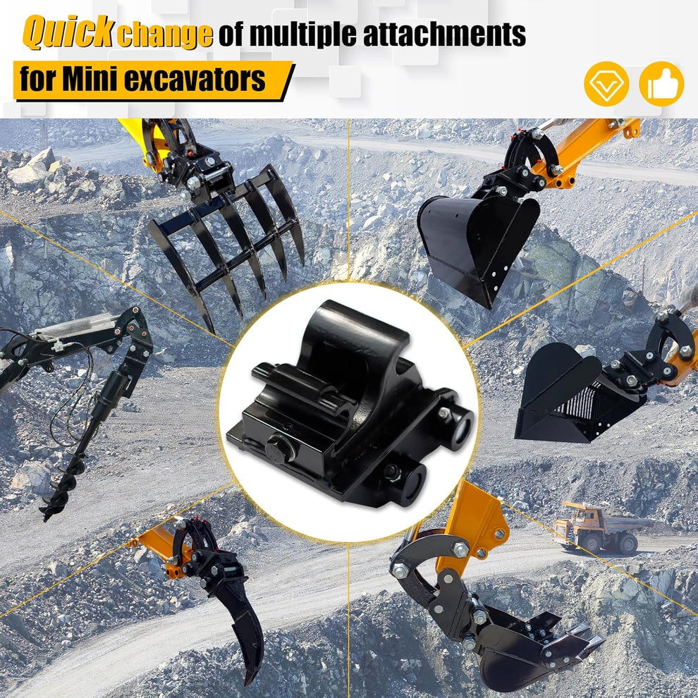 MMS Mini Excavator Quick Coupler – MMS INDUSTRIAL