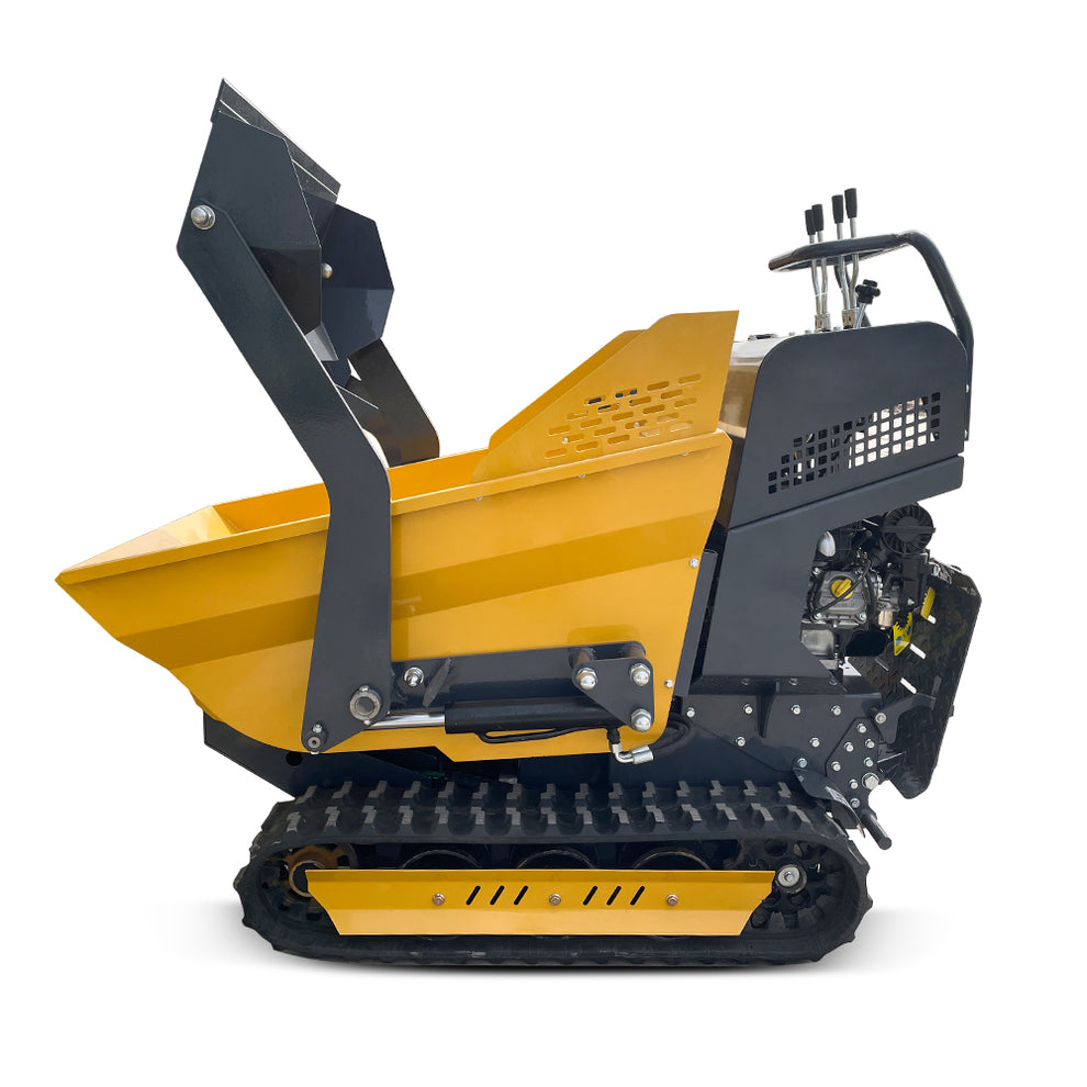 Tracked Mini Dumper for Sale, MS5050 6.5HP, 1100Lbs Load Capacity|MS50 ...