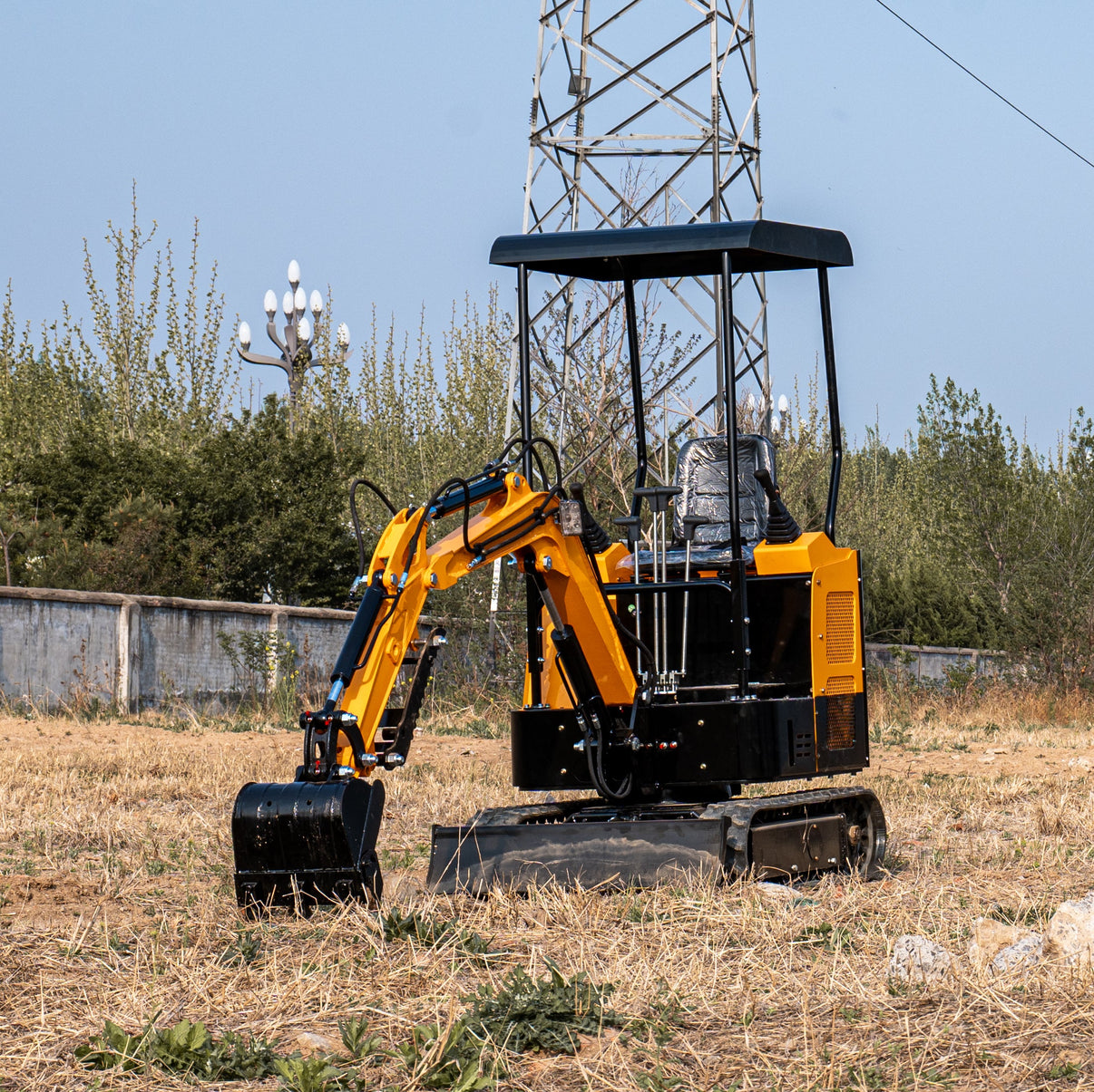 MS15 | 1.5-ton Mini Excavator for Sale, 13.5 HP B&S Engine – MMS INDUSTRIAL