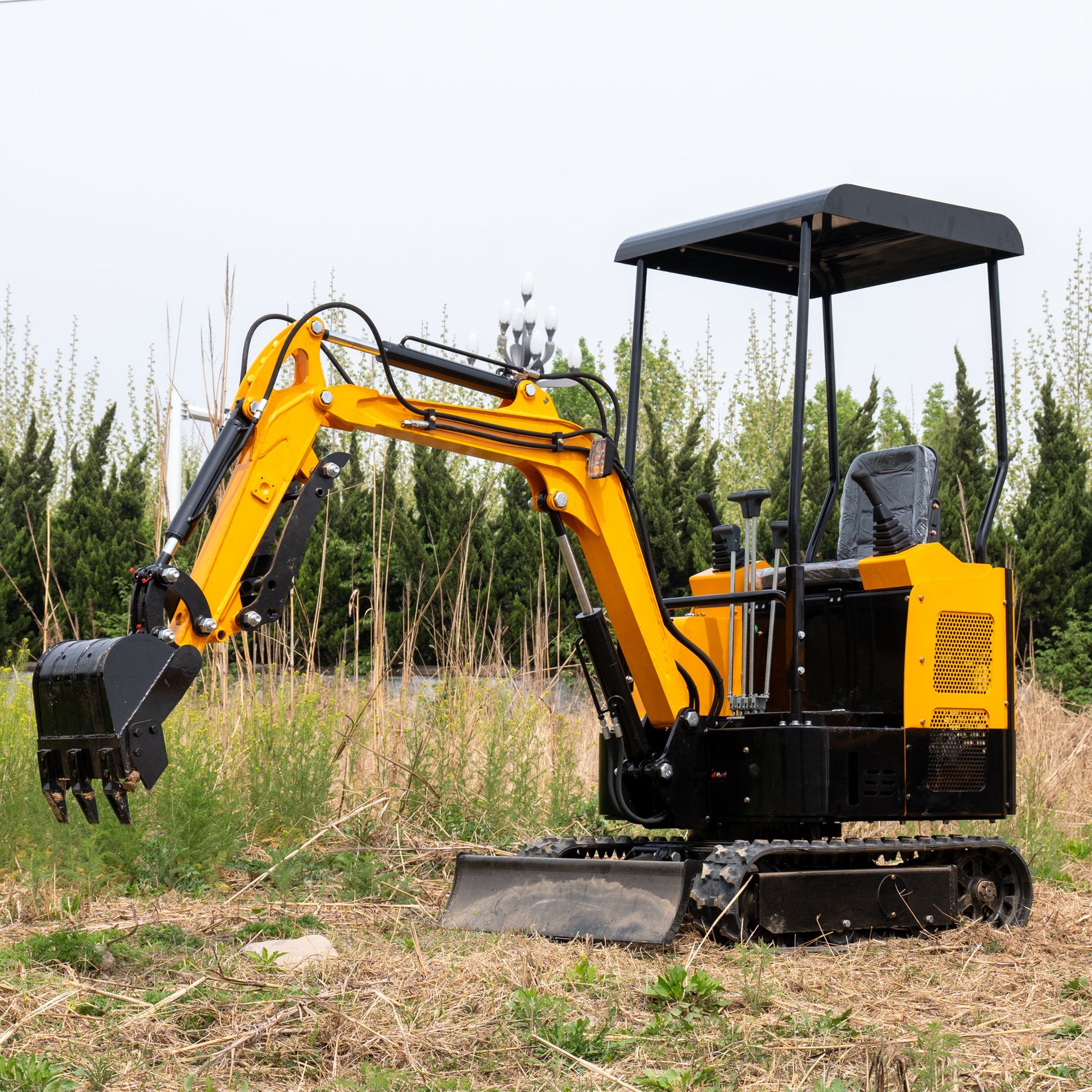 MS15 | 1.5-ton Mini Excavator for Sale, 13.5 HP B&S Engine – MMS INDUSTRIAL
