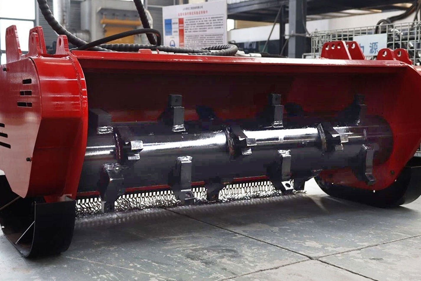 MMS 46" Mulcher Attachment for Skid Steer Loader – MMS Industry