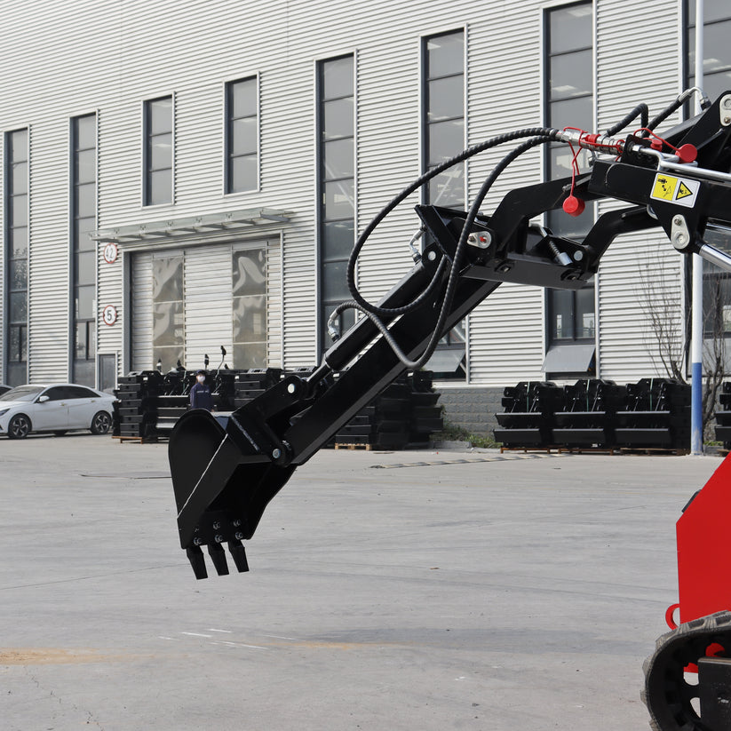 MMS Backhoe Mini Excavator Fronthoe Attachment For Skid Steer Loaders ...